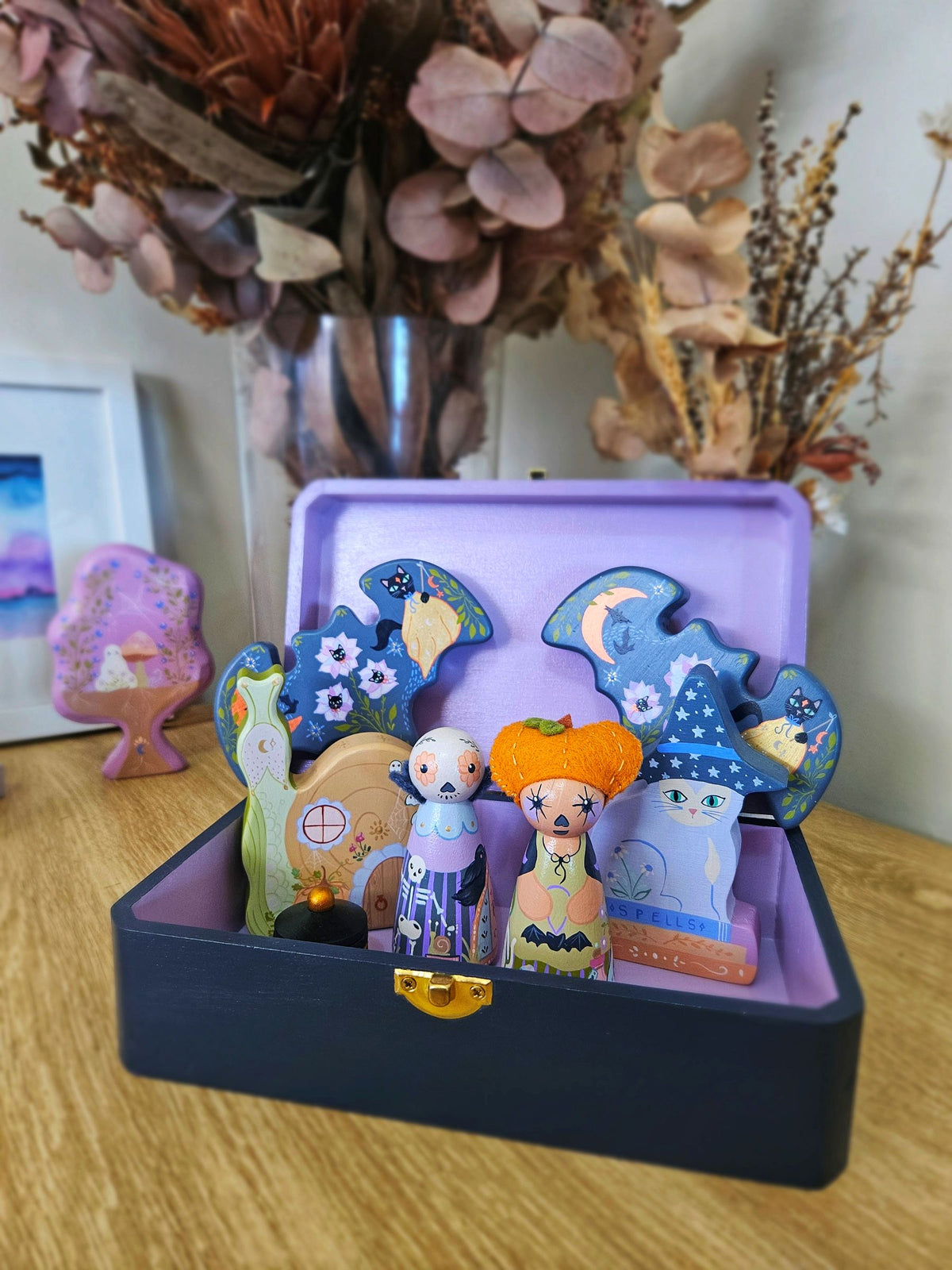 Whimsical Wooden Snail | Sunlit Folk