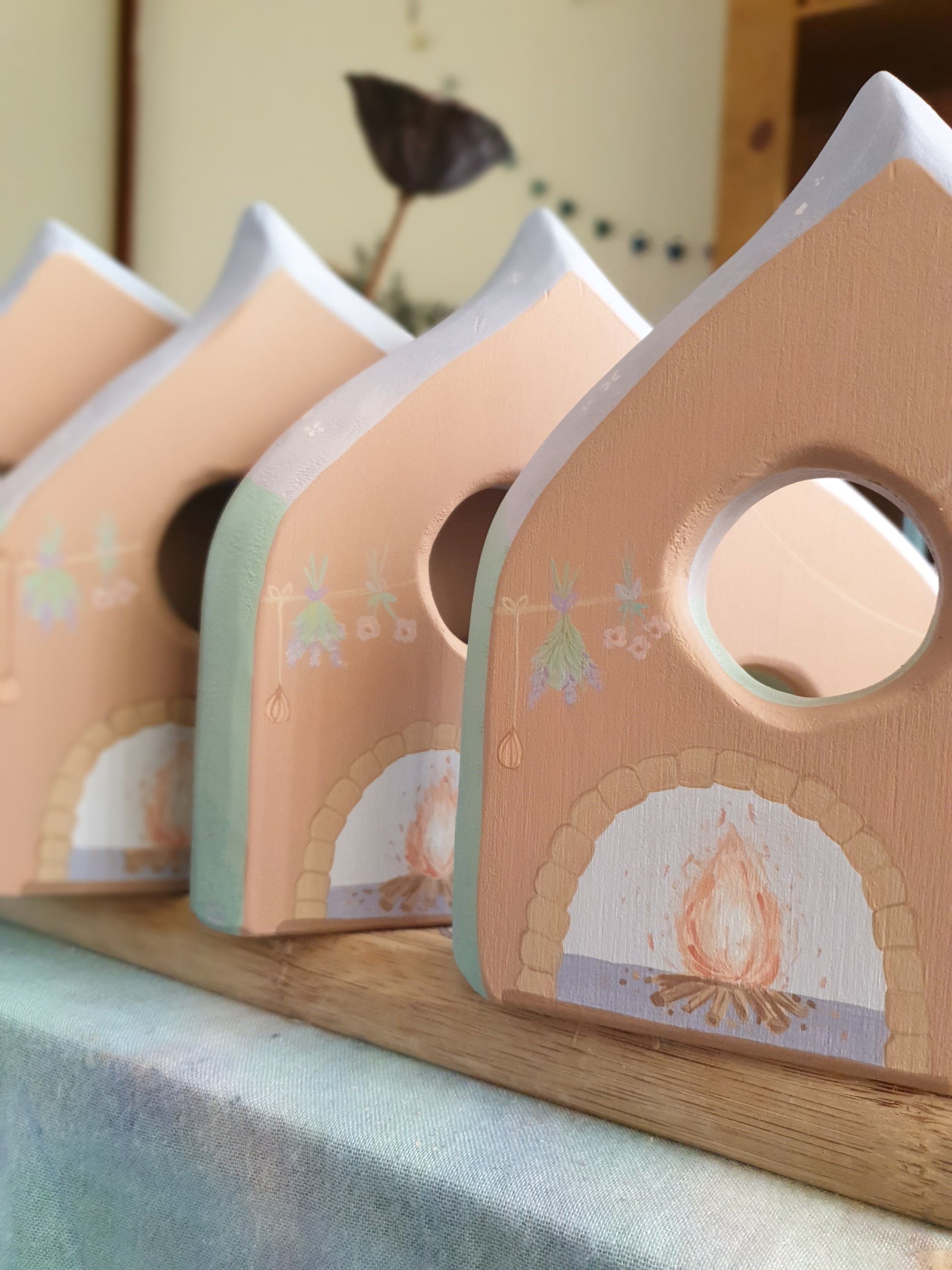 Cottages & Trees | Sunlit Folk